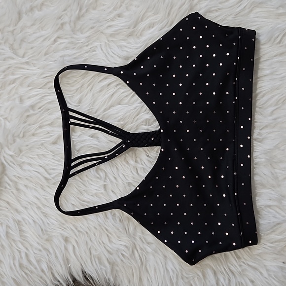 Glyder | Intimates & Sleepwear | Glyder Sprts Bra Polka Dot L | Poshmark